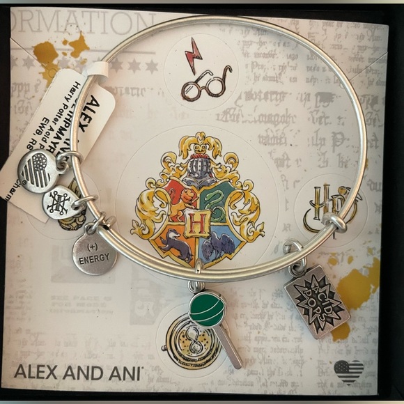 Alex and Ani | Jewelry | Nwt Alex And Ani Harry Potter Acid Pops Duo Charm Bangle In Rafaelian ...